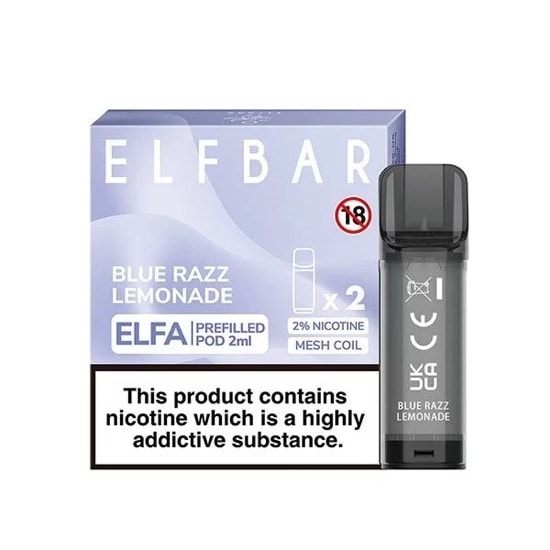 Elf Bar Elfa Pods - 20mg 2er Pack Liquid Tank | Dampflager