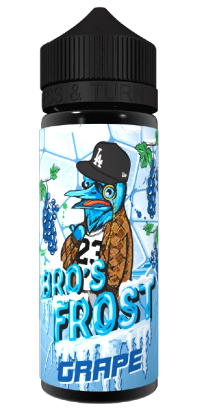 Grape - Aroma Bro`s Frost 20ml E-Zigarette Liquid | Dampflager